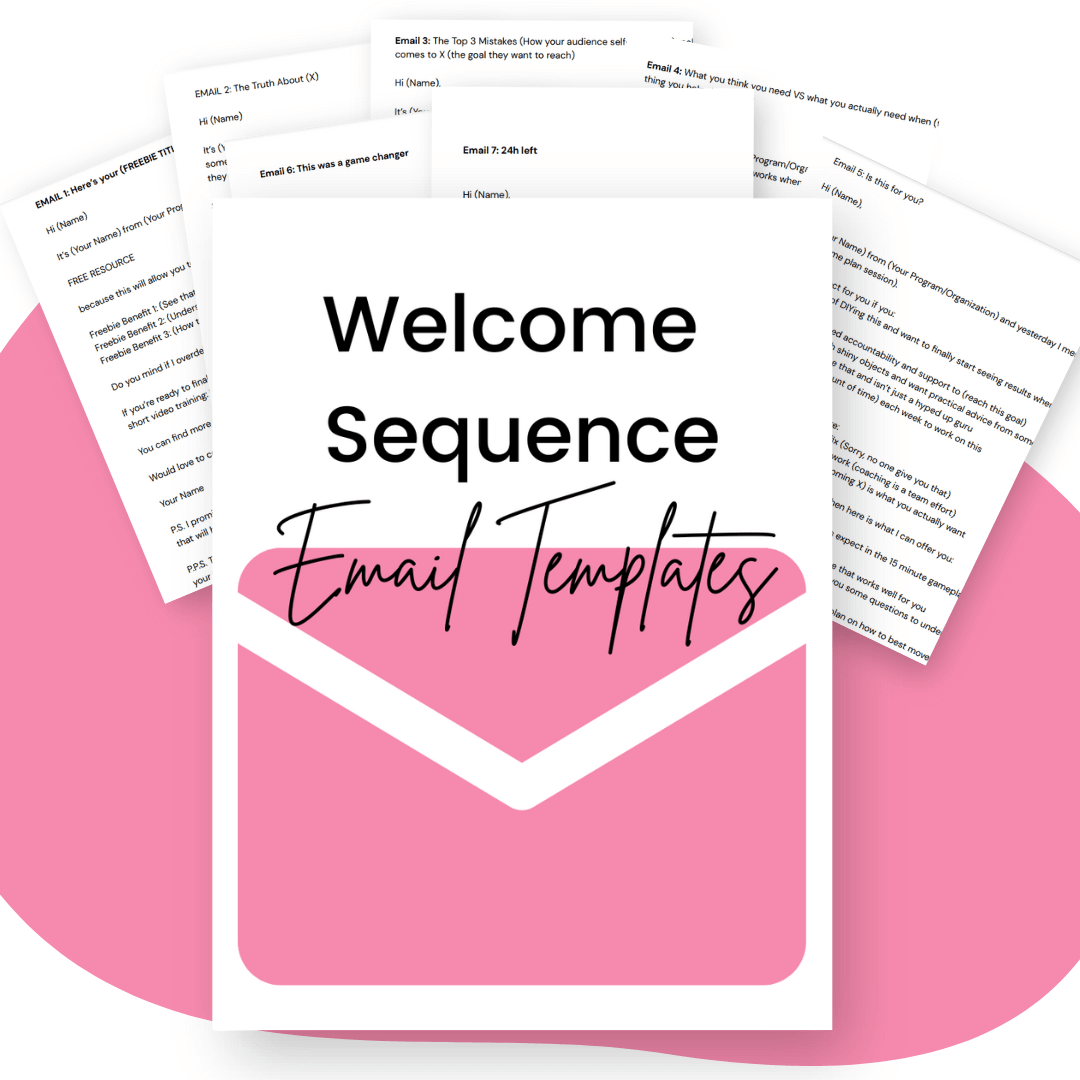 Welcome Sequence Email Templates – HelloContent